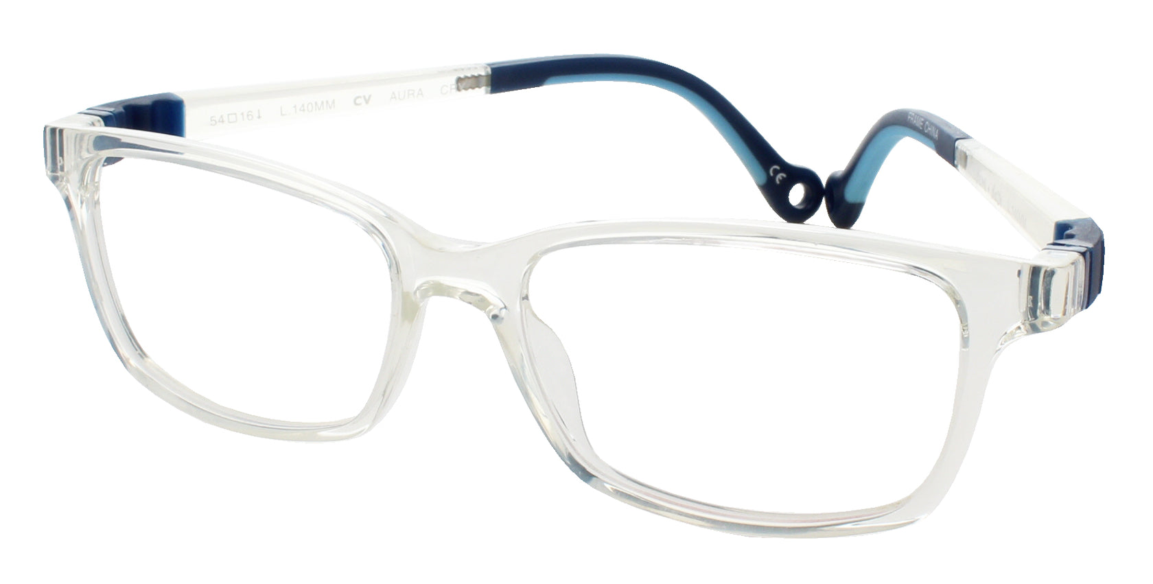 Aura | Demi + Dash Tween Eyeglasses for Kids - Includes Strap – Demi & Dash